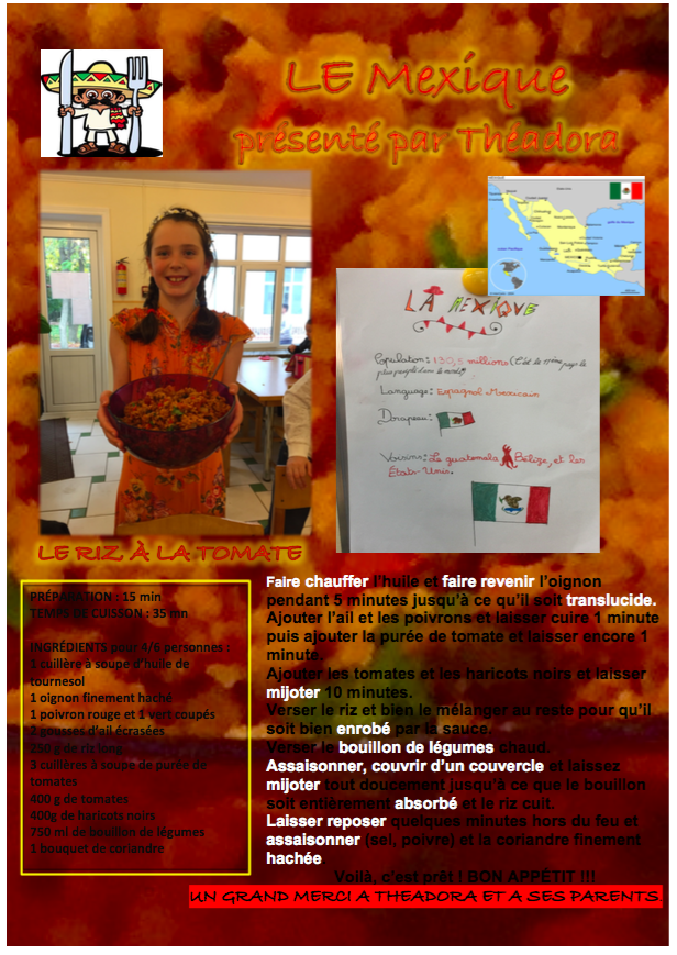 LE MEXIQUE | Lycée Français de Tachkent